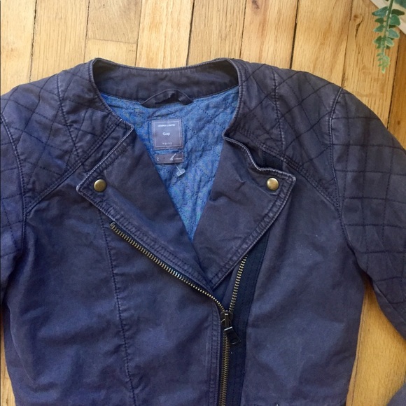 GAP | Jackets & Coats | Gap Grey Quilted Bomber Jacket | Poshmark